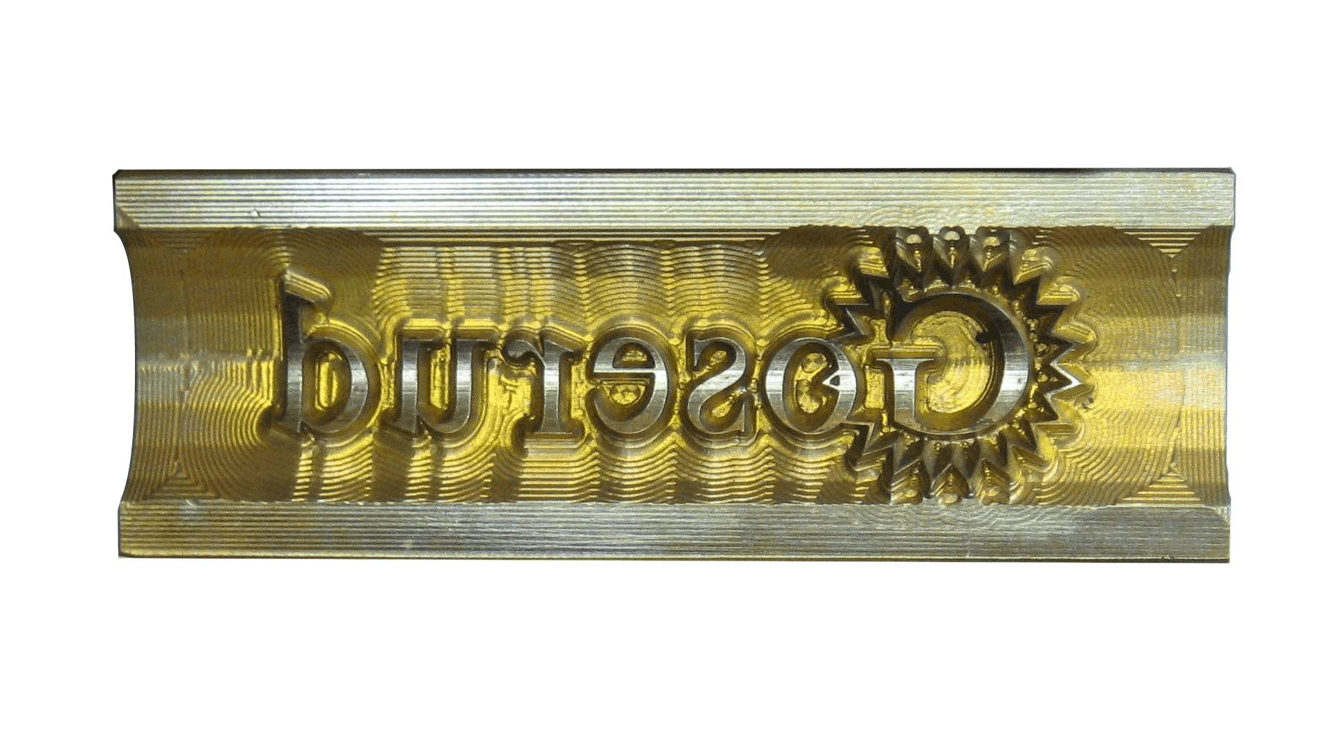 Gravure de textes et logos appliquée de manière très simple via le logiciel