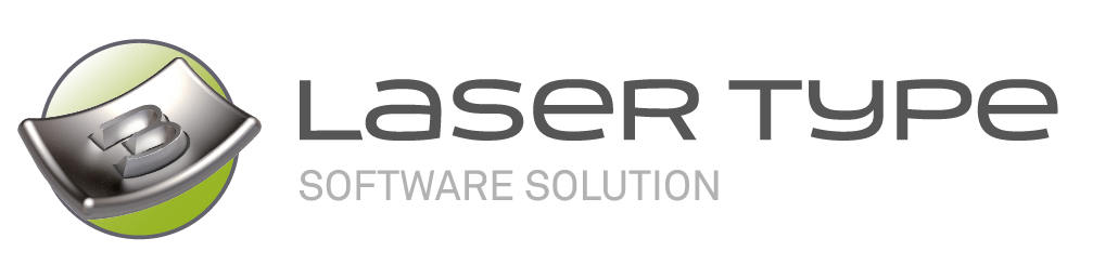 LASER TYPE CAD/CAM software for laser machines CO2, Yag, Fiber.