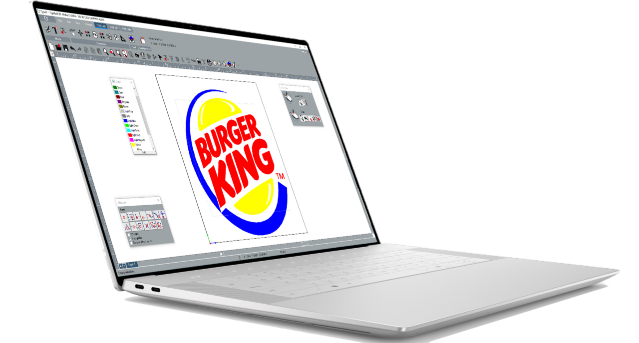 TYPE EDIT Logiciel de CAO/FAO artistique pour fraiseuses